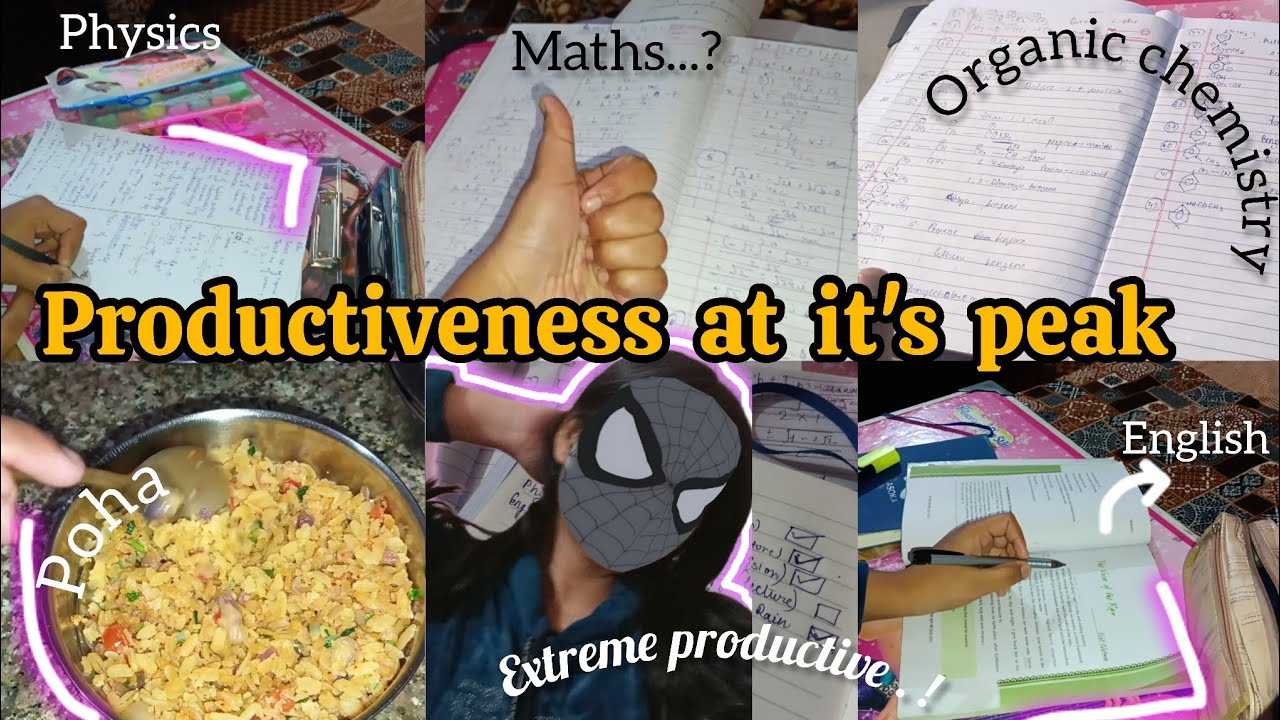 Productiveness at it's peak | Study vlog | Study until success - YouTube