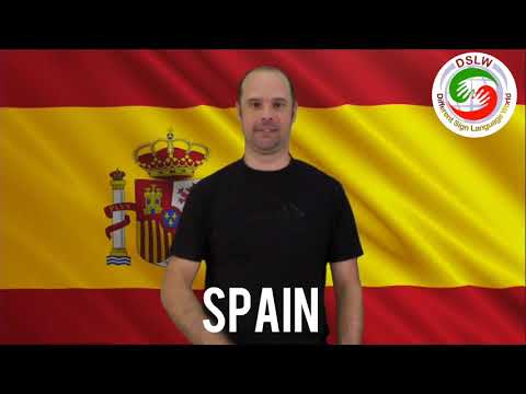 Sign language Spain - YouTube