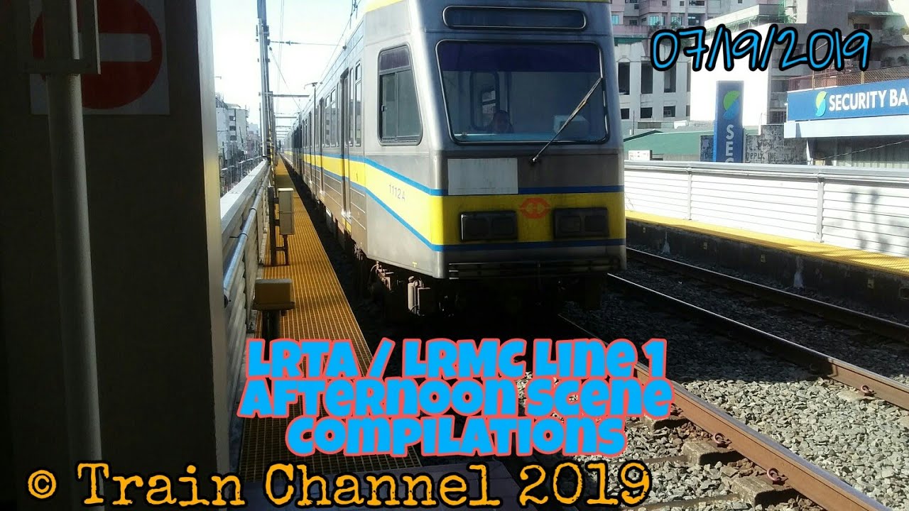 LRTA / LRMC Line 1 Afternoon Scenes (07.19.19) - YouTube