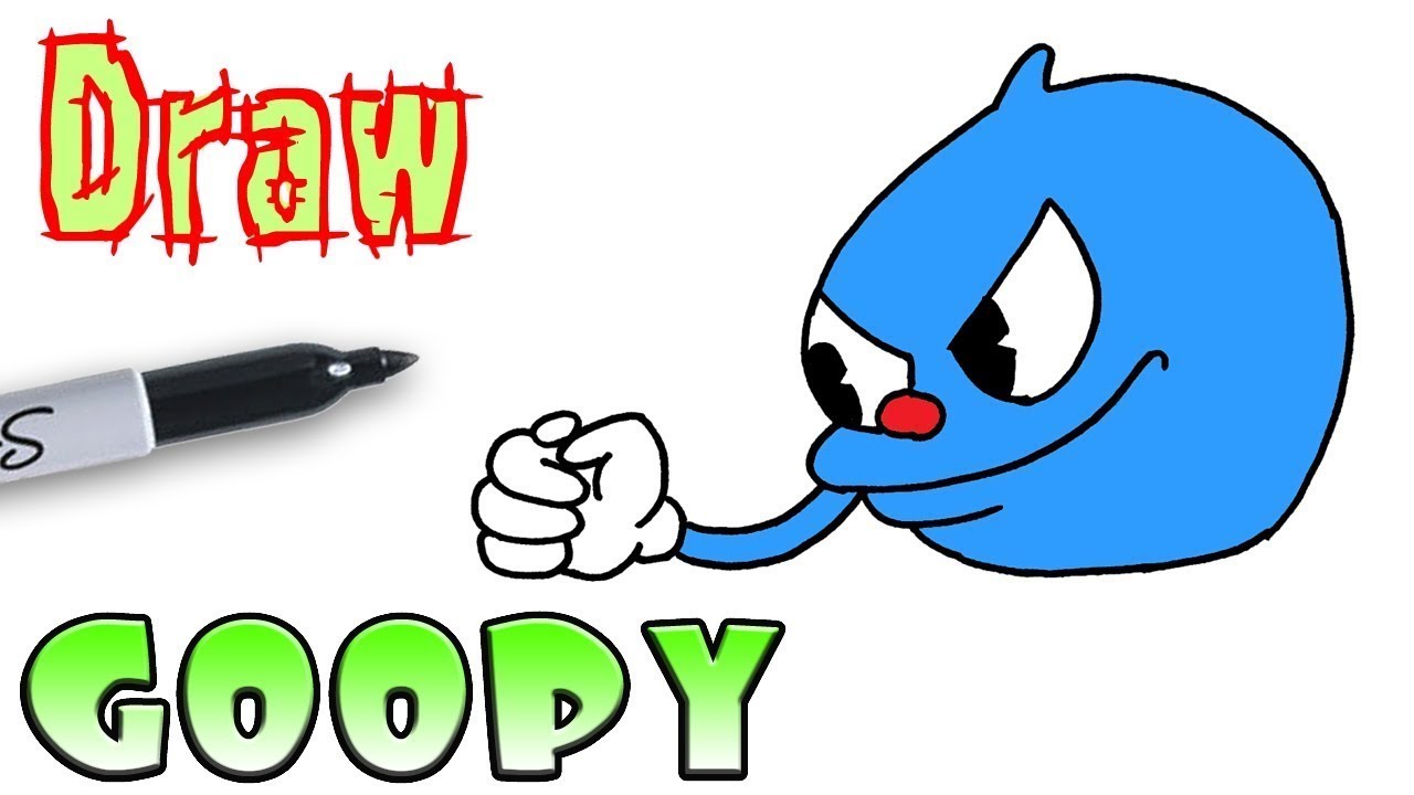how to draw goopy le grande | draw goopy le grande | goopy le grande ...