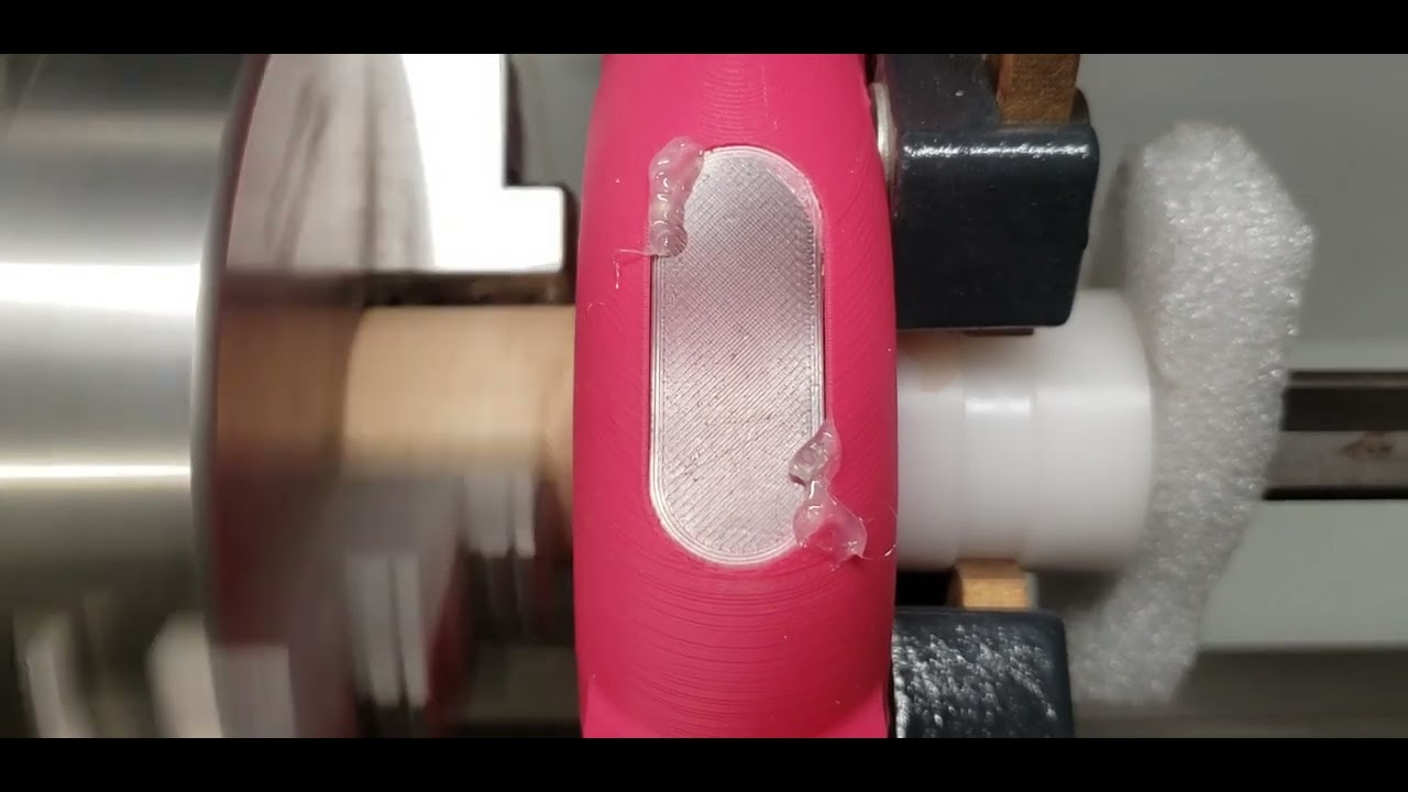 Gun drilling pool cue stock - YouTube