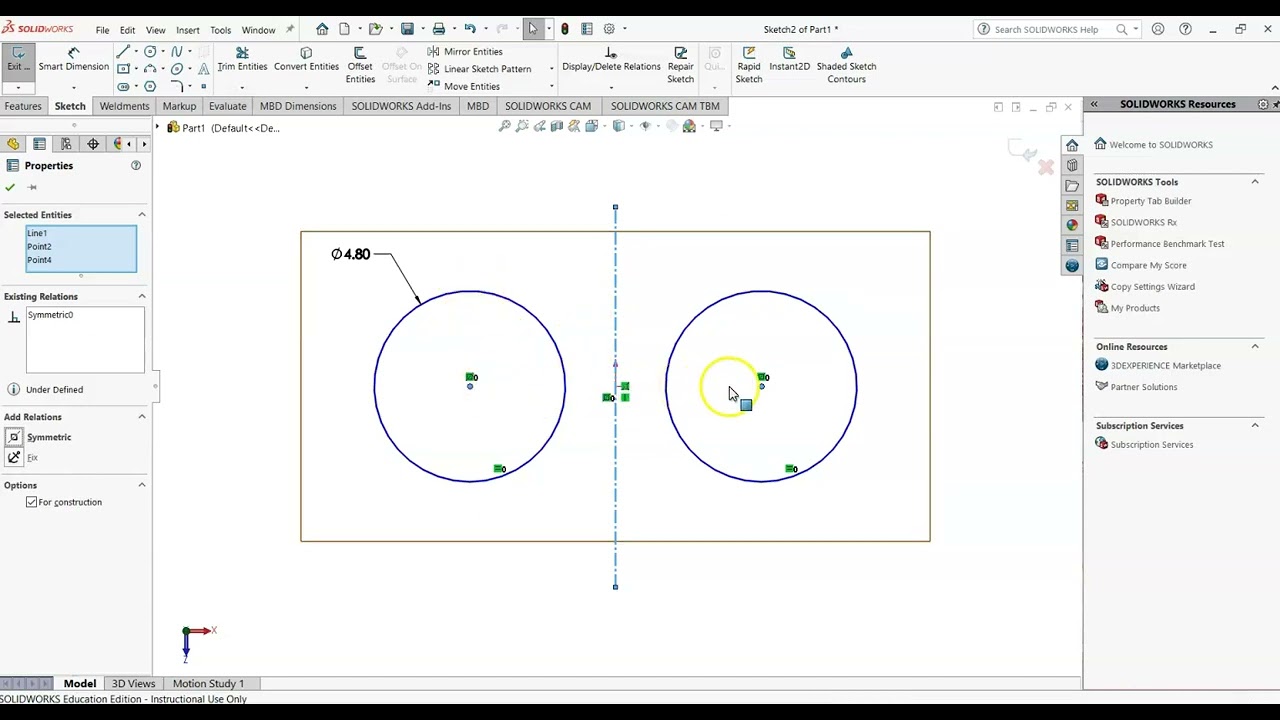 Plastic Toy Brick On Solid Works - YouTube