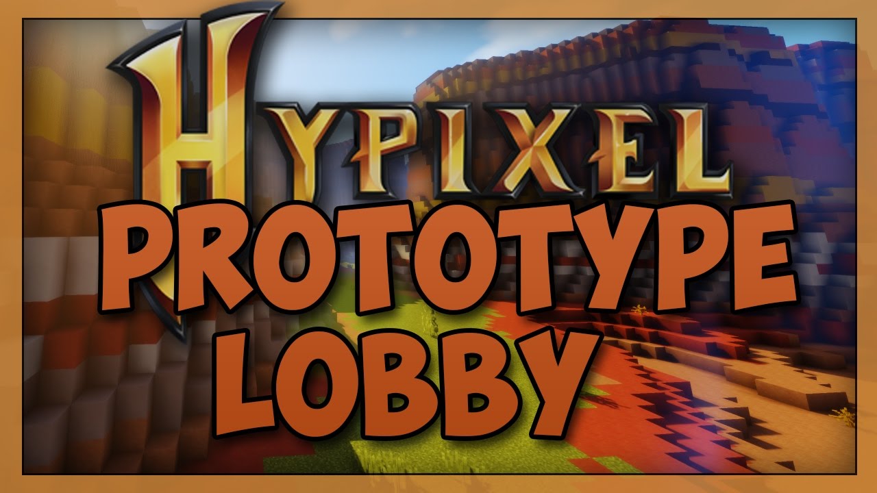 Minecraft Hypixel Prototype Lobby - Duels, Survival Dash & More! - YouTube