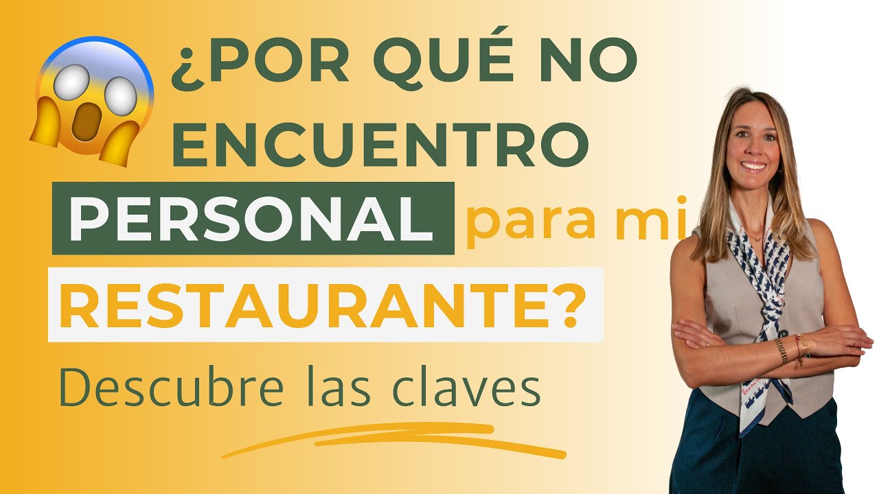 Cómo ENCONTRAR PERSONAL para trabajar en mi RESTAURANTE - YouTube
