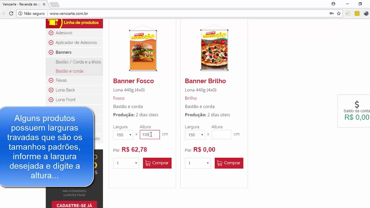 Venoarte - Como comprar em nosso site - YouTube