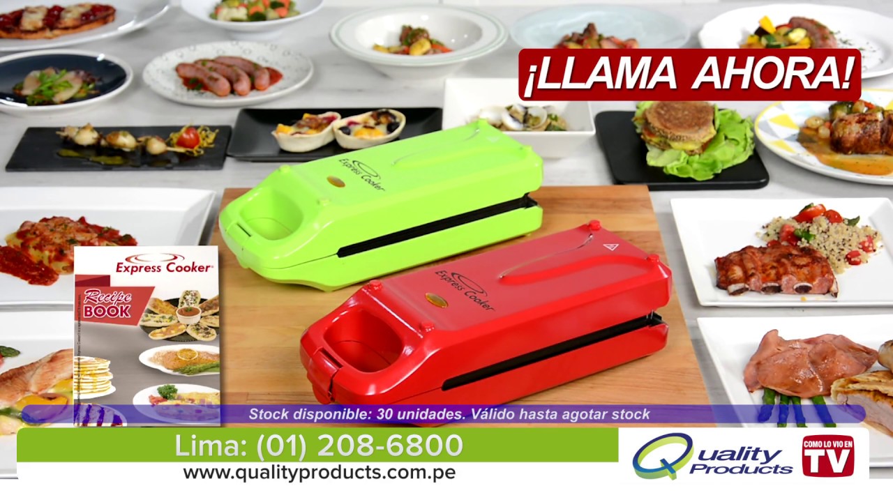 Cocina al instante con Express Cooker - YouTube