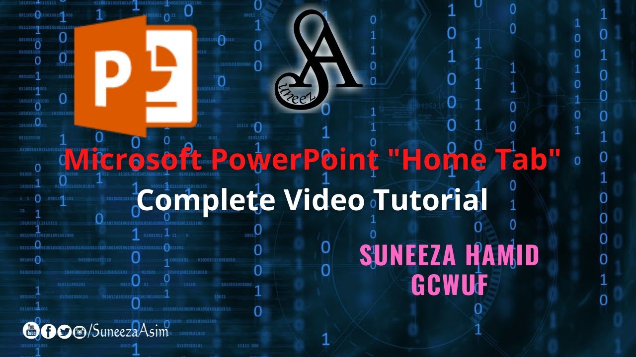 Microsoft PowerPoint Home Tab Tutorial for Beginners | PowerPoint ...