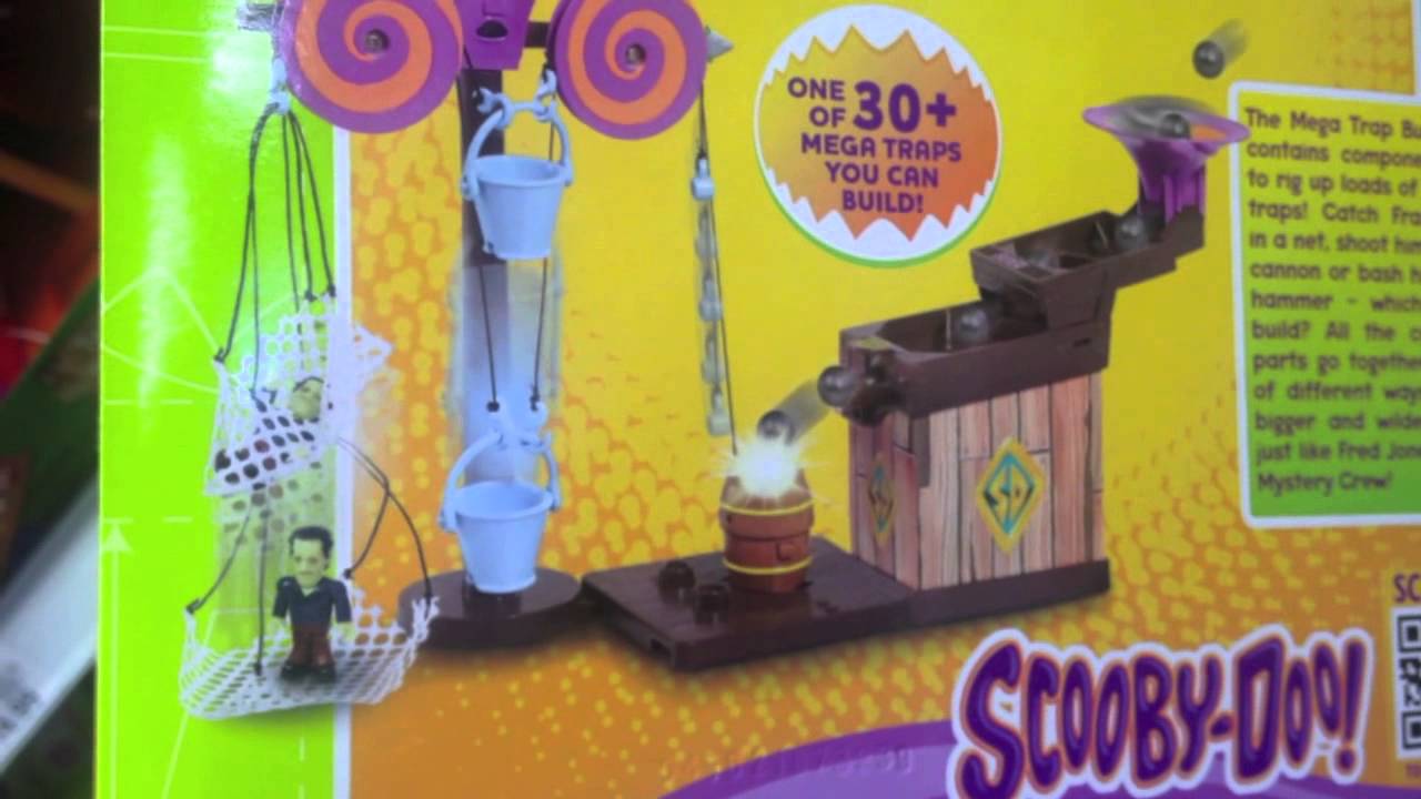 SCOOBY-DOO "Trap Time" Mega Trap Building Kit "Scooby Doo Game & Play ...