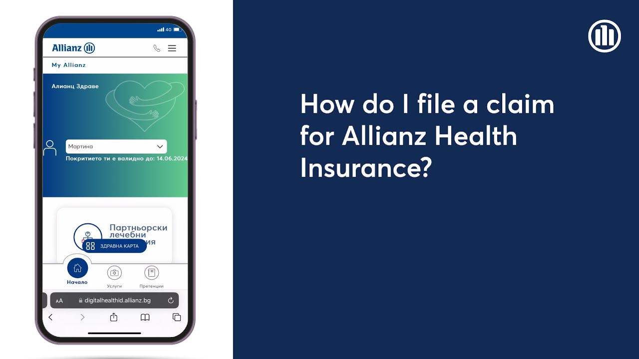 How do I file a claim for Allianz Health insurance? - YouTube