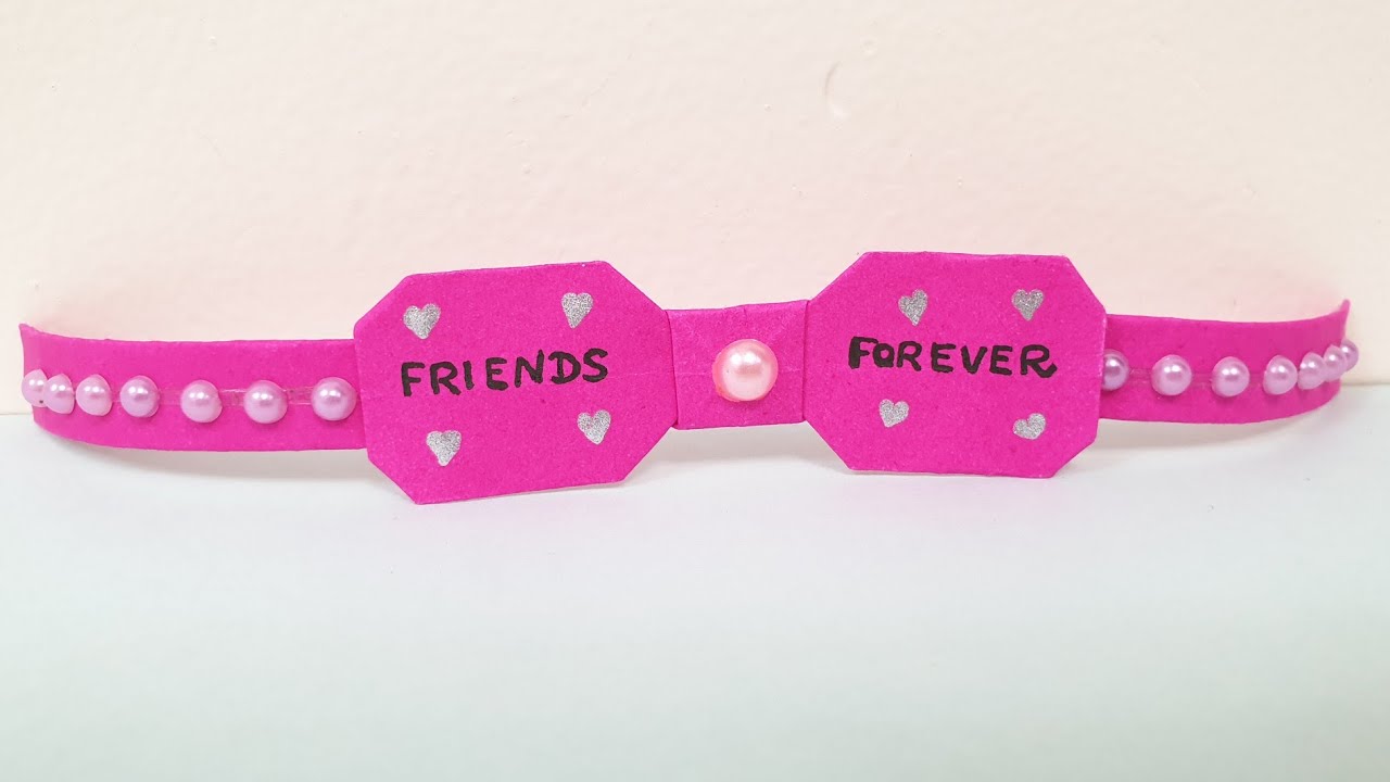 Easy Friendship band | Friendship day gift ideas | DIY Friendship ...