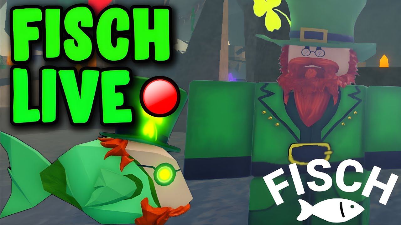 🔴*LIVE* New ST PATRICK UPDATE in Fisch Playing with subscribers! - YouTube