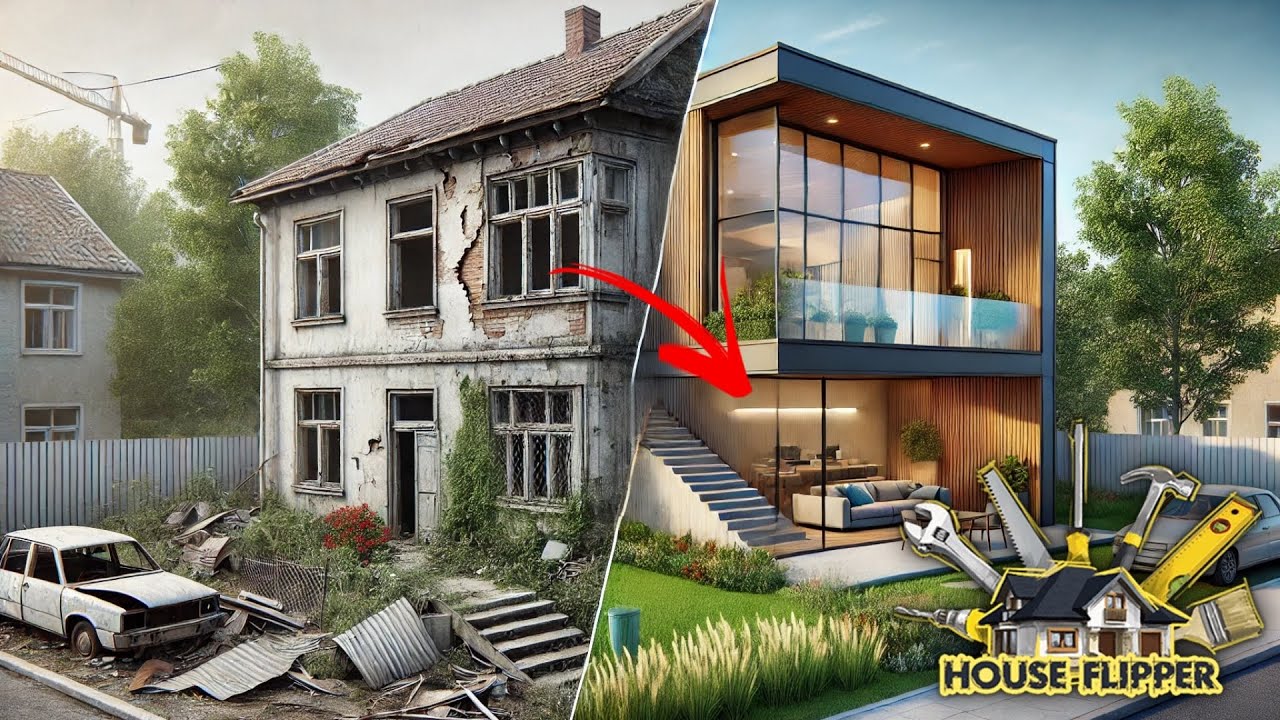 "From Ruins To Riches! Flipping The Worst House Ever | House flipper ...