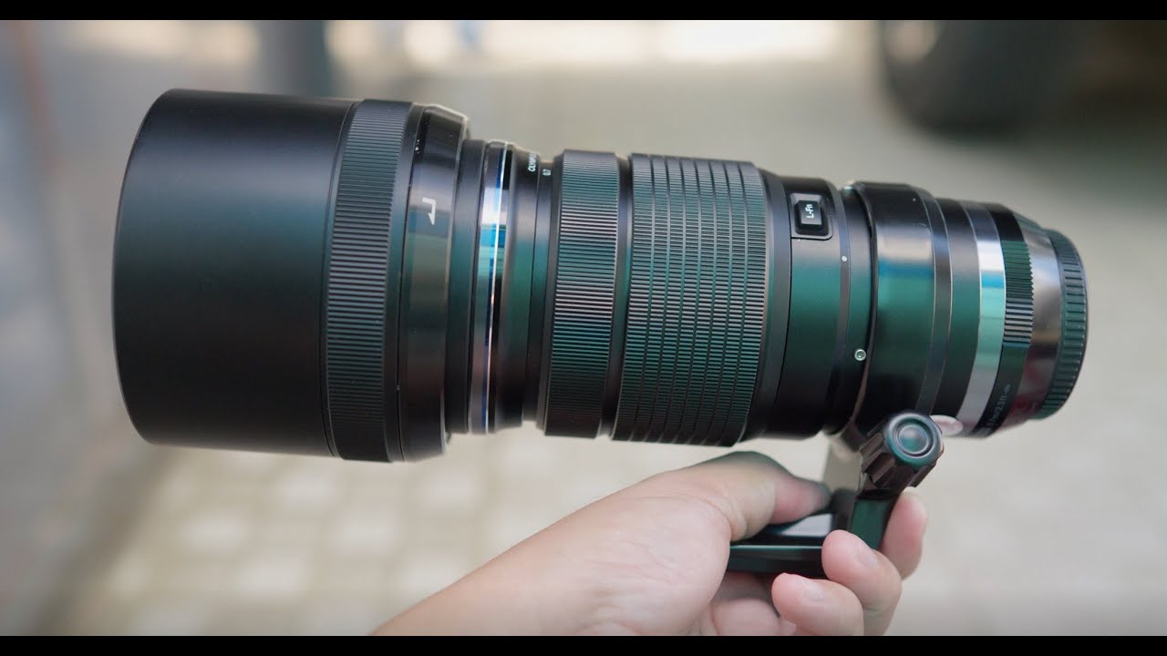 TRÊN TAY LENS TELE OLYMPUS 40-150MM F2.8 PRO - YouTube