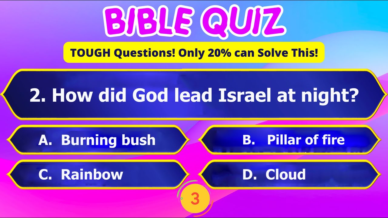 Can You Pass This Bible Quiz 🔥 10 Questions Every Christian Should Know ...