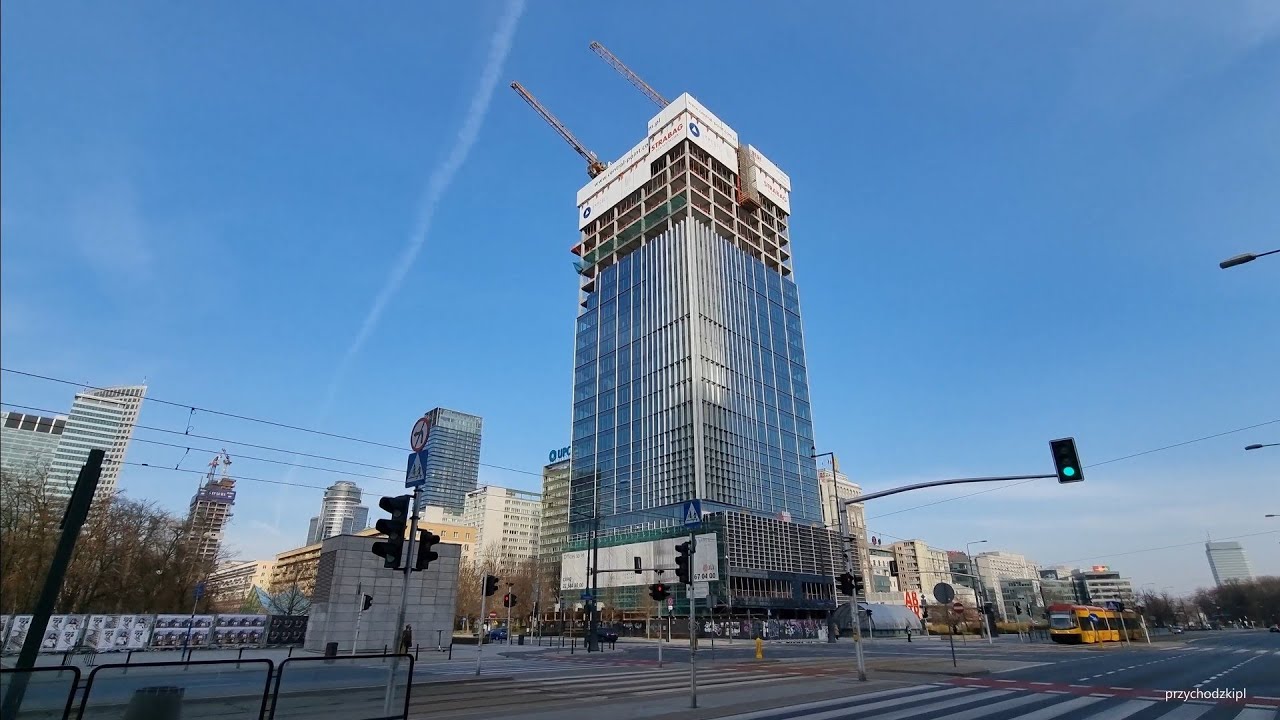 Warszawa / Warsaw Budowa Central Point / Construction of the Central ...