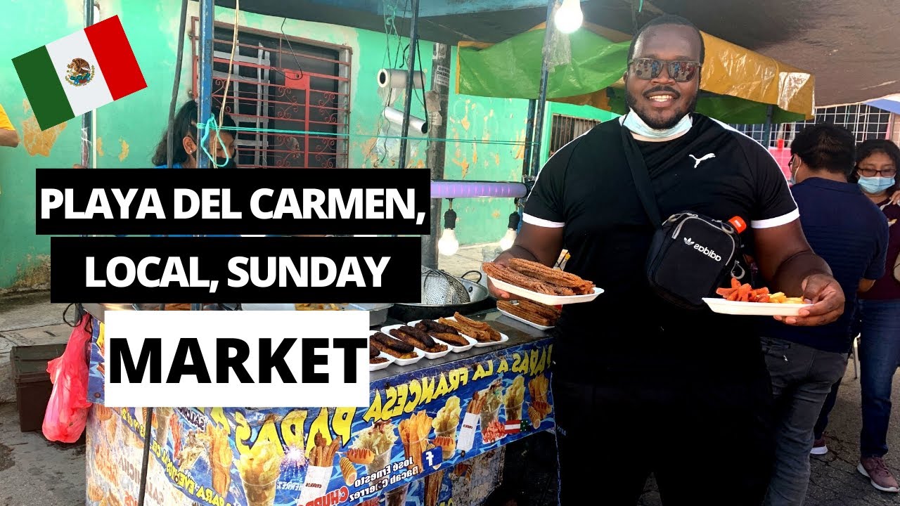 Playa Del Carmen Sunday Market, Mexican Flea Market, tianguis, Places ...