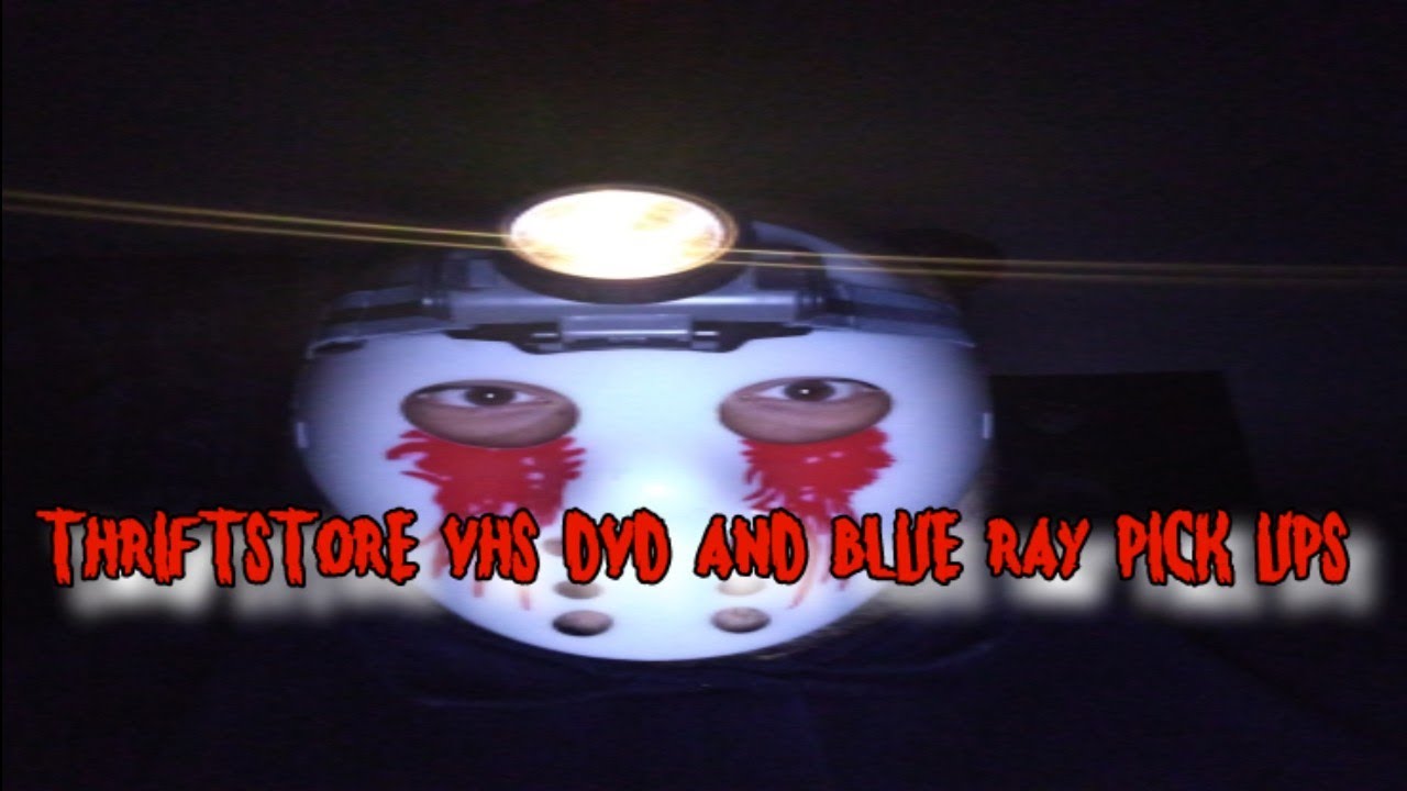 thrift store horror VHS DVD and blue ray pick ups - YouTube