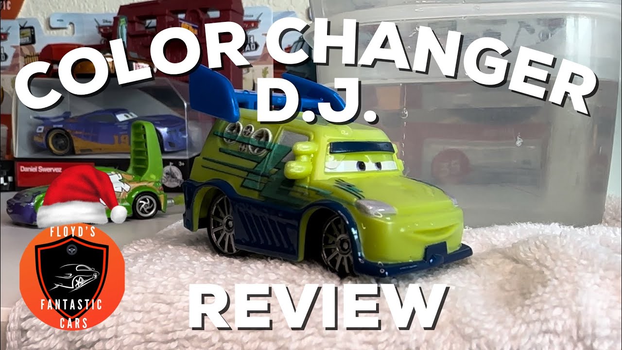 COLOR CHANGER DJ Review - Disney Pixar Cars Tuners Street Racers Disc ...