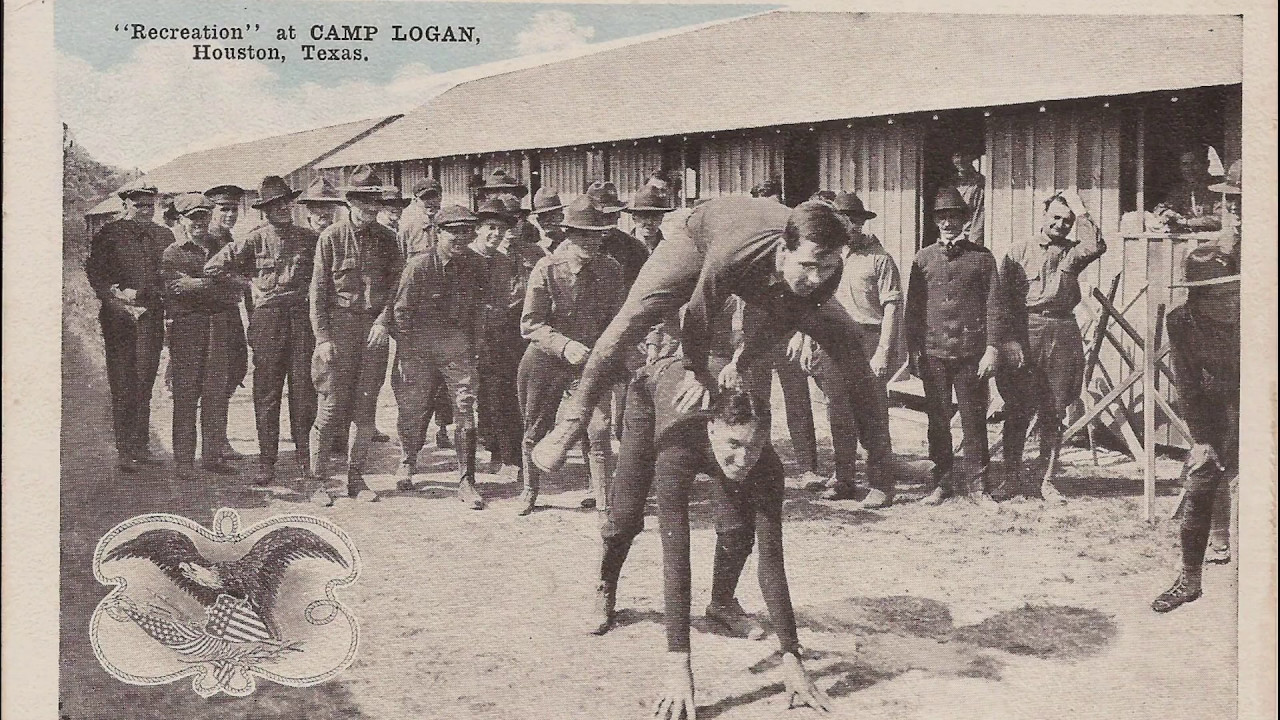 World War I Training Camp in Downtown Houston - YouTube