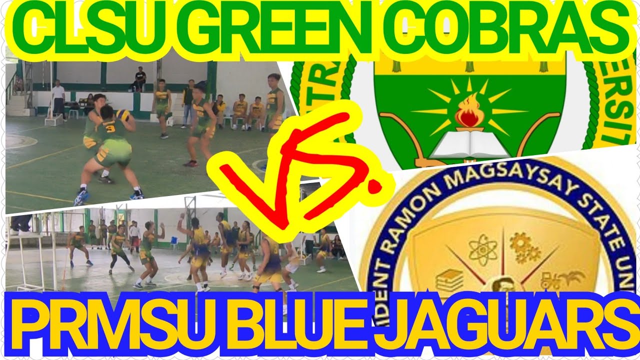 CLSU GREEN COBRAS VS. PRMSU JAGUARS | SCUAA OLYMPICS III 2019-2020 ...