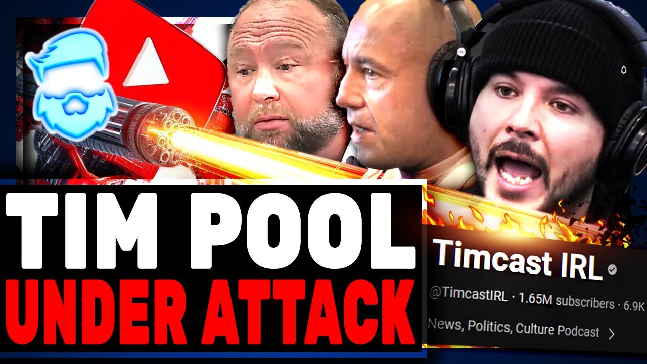 Tim Pool Goes To (Civil) WAR With Youtube After Timcast IRL Strike On ...