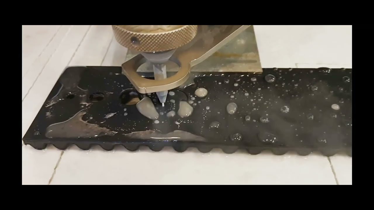 Resato Waterjet - Cutting Materials Demo - YouTube