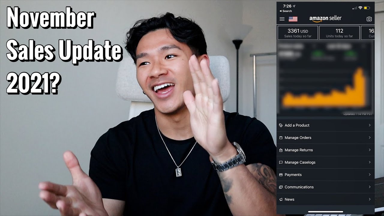November Sales Update Amazon FBA 2021 - YouTube