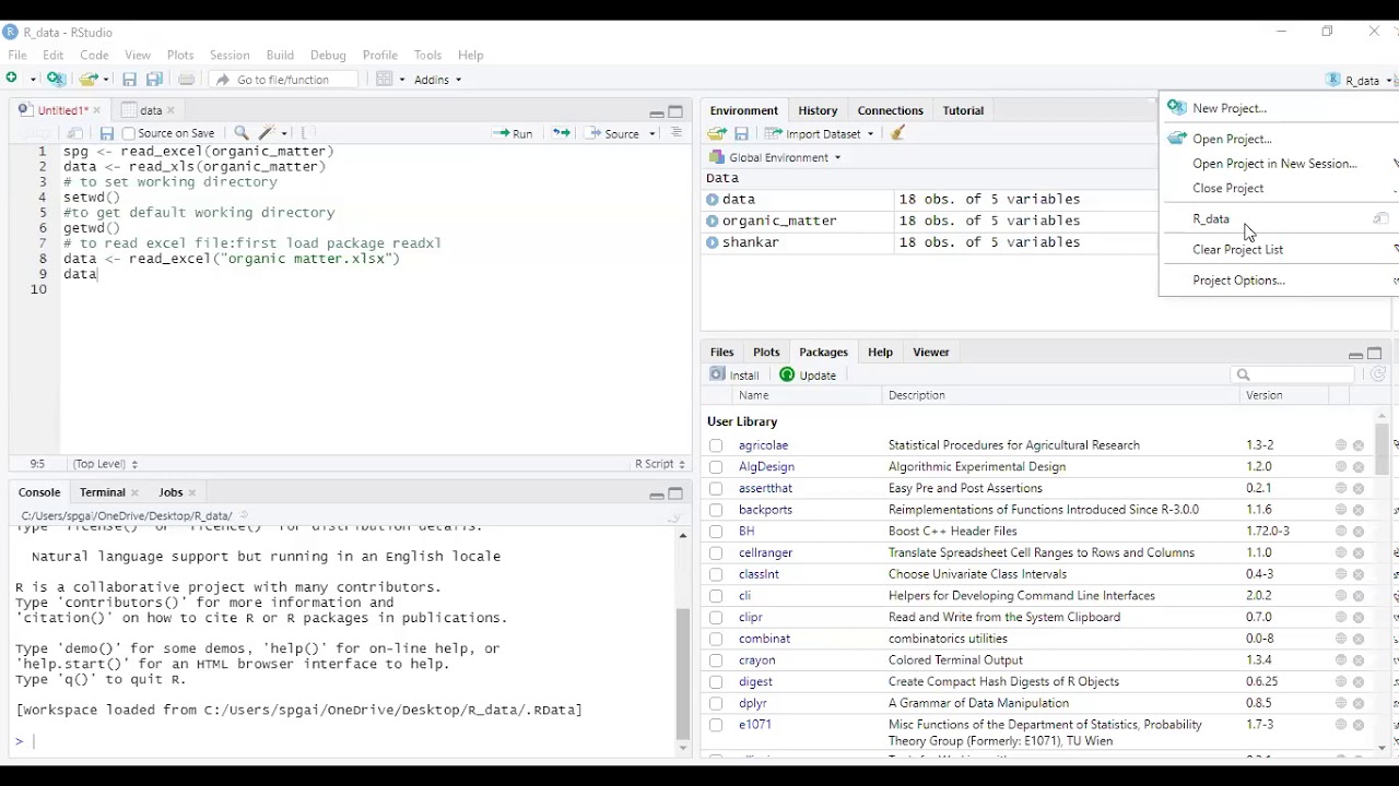 Biological data analysis in R by Shankar Gairhe - YouTube