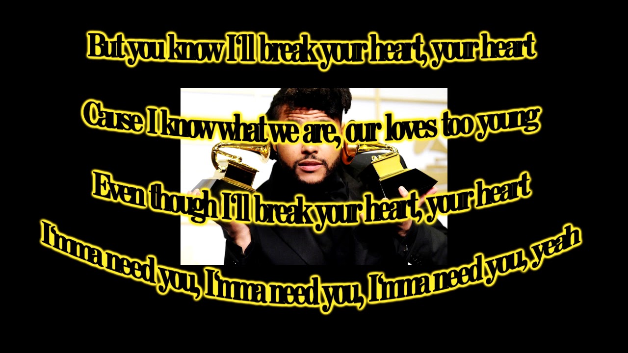 As You Are Lyrics The Weeknd Love Song - YouTube