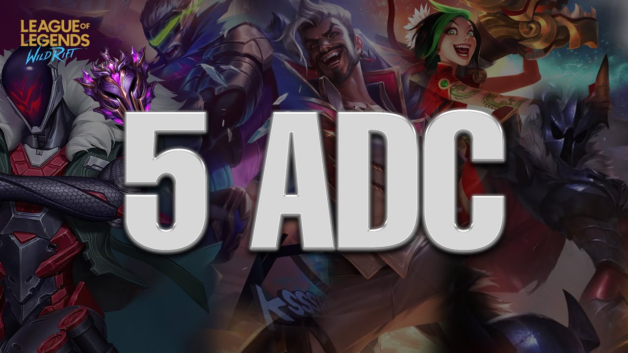 5 ADC GINI EMANG LAGI META KAH?? Master Gameplay, Draven MID || League ...