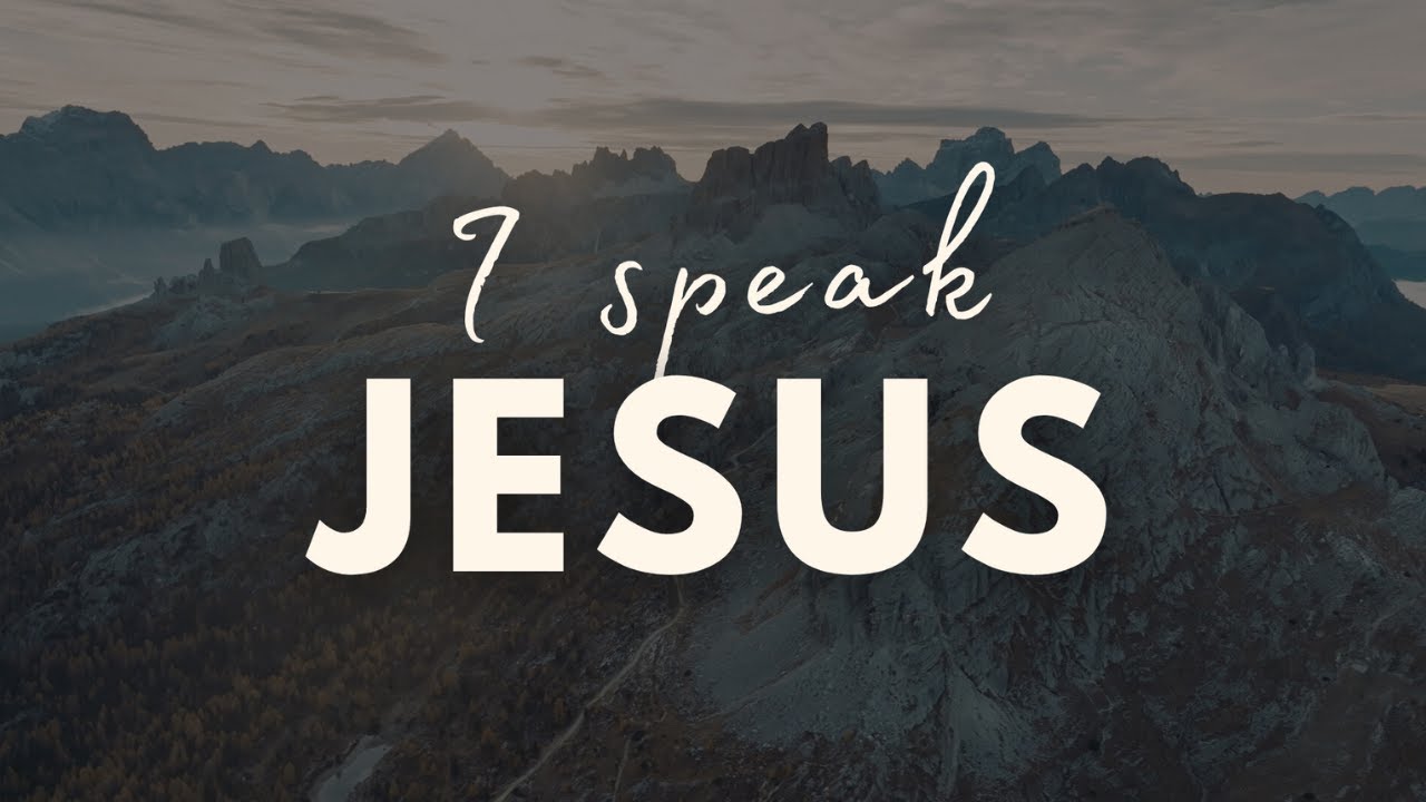 I Speak Jesus | Sam Schertz - YouTube