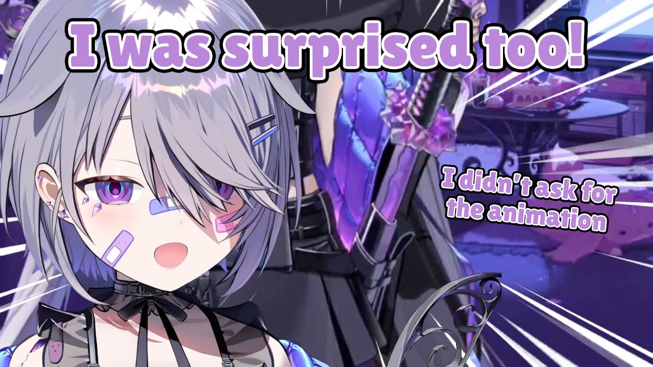 Biboo shares some behind the scene of her katana animation on her new ...