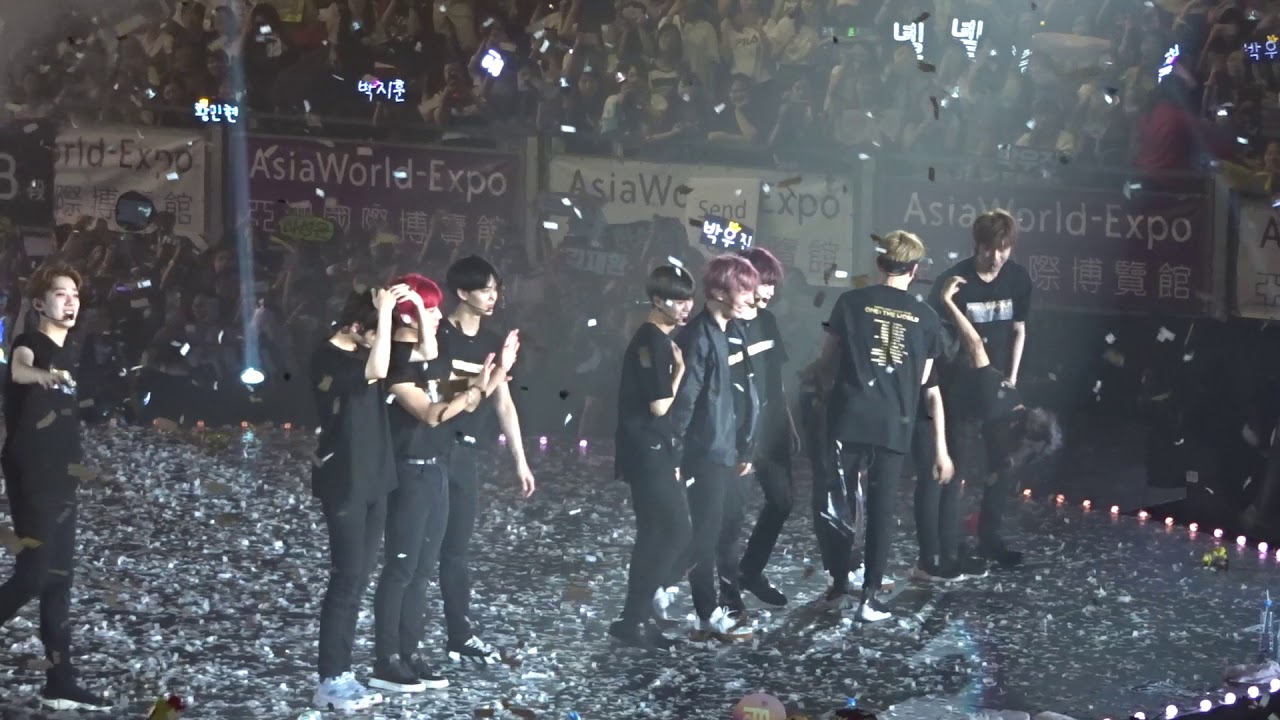180728 Wanna One World Tour In Hong Kong I P U And Ending Of The Show