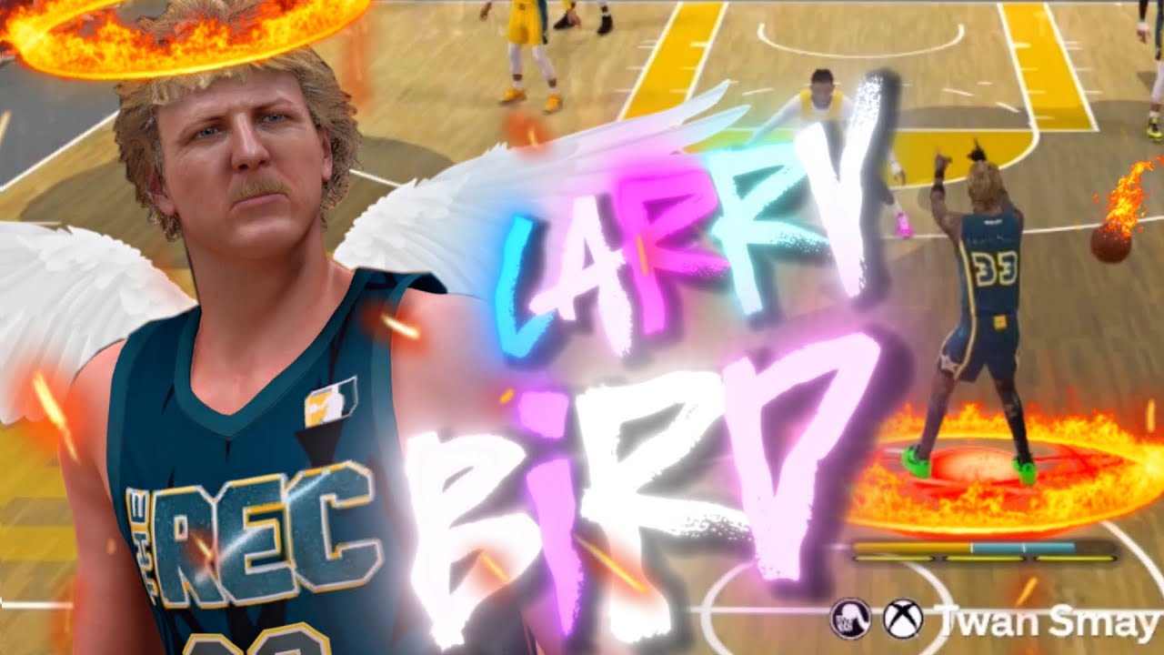 This 6’9 LARRY BIRD Build had REC PLAYERS RAGING on NBA 2K24 | COMP ISO ...