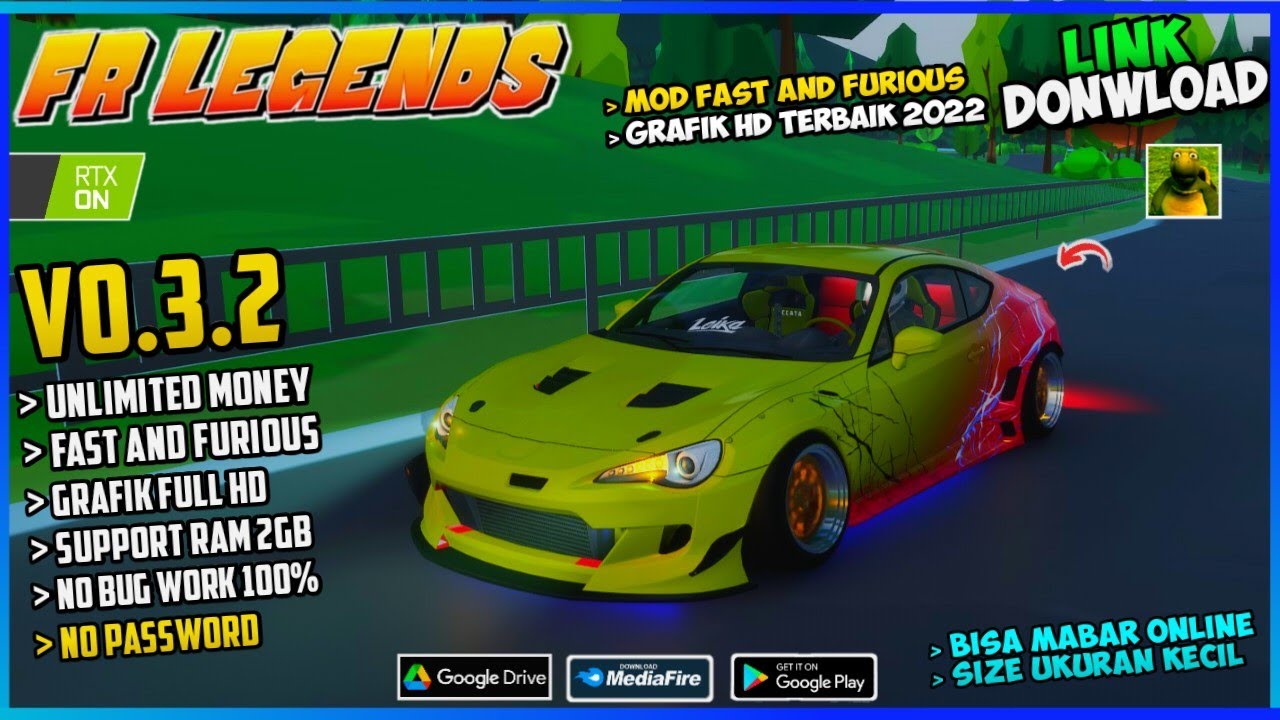 DONWLOAD FR LEGENDS MOD PACK TERBARU 2022 | RX7 | SUPRA | R34 | MAP ...