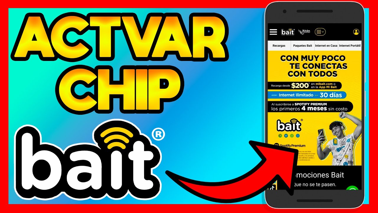 COMO ACTIVAR CHIP BAIT - YouTube