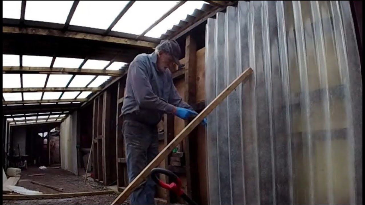Sheeting Mayhem | DIY Cladding - YouTube
