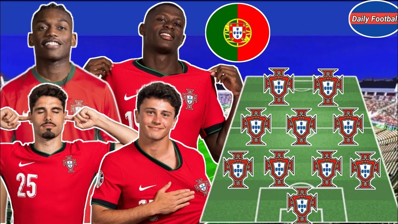 Portugal's Young Talents XI For 2026 World Cup 💪🇵🇹 Portugal's 2026 ...