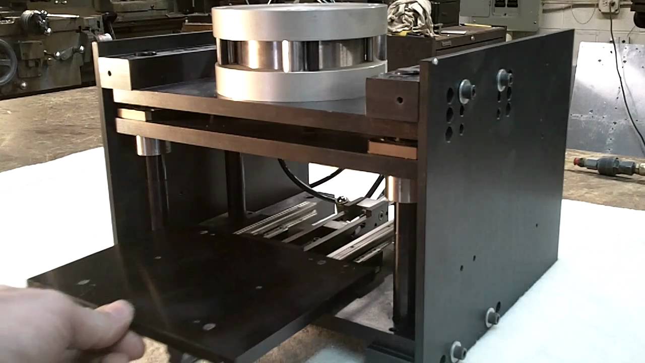 DFL TOOL Inc. Custom Bench Air Press - YouTube