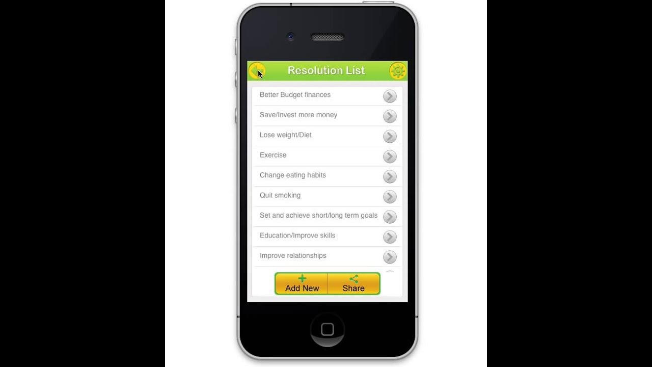 My Ultimate Resolution App - YouTube