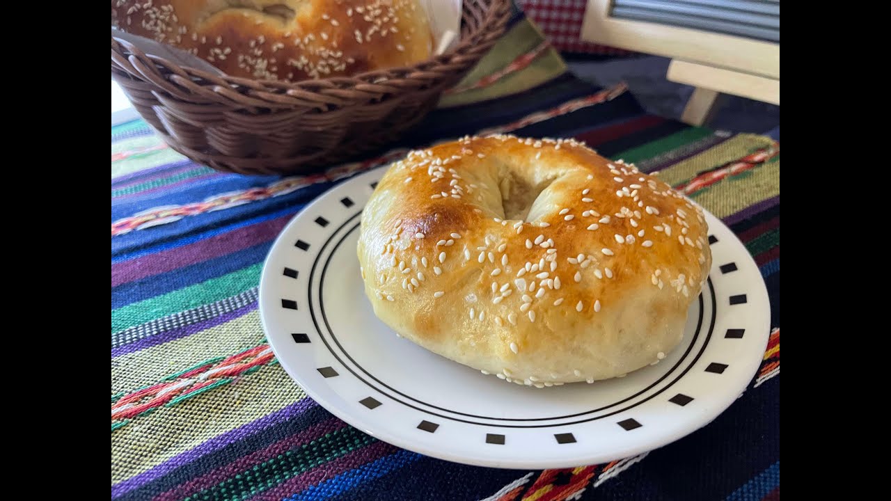 How to make Bagel Bread | Shiny, Hard Crust with Chewy Crumb | Amazing ...