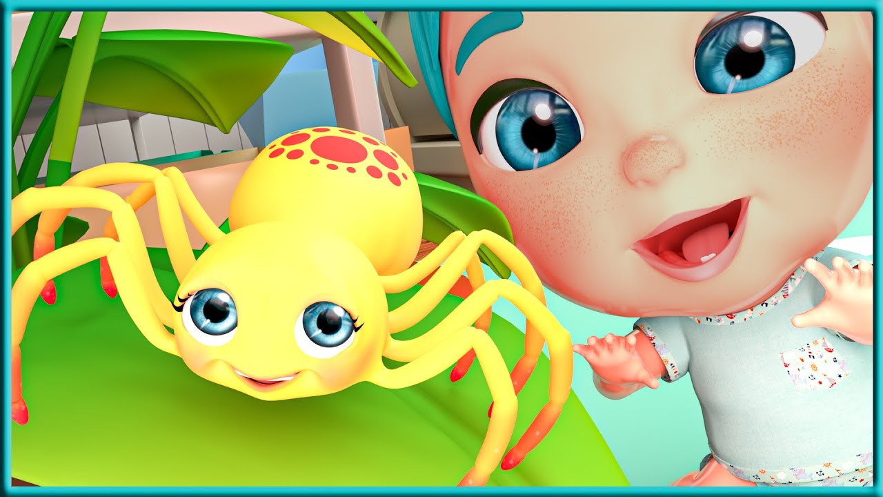 Incy Wincy Spider Nursery Rhyme - Cartoon Animation Rhymes & Songs for ...
