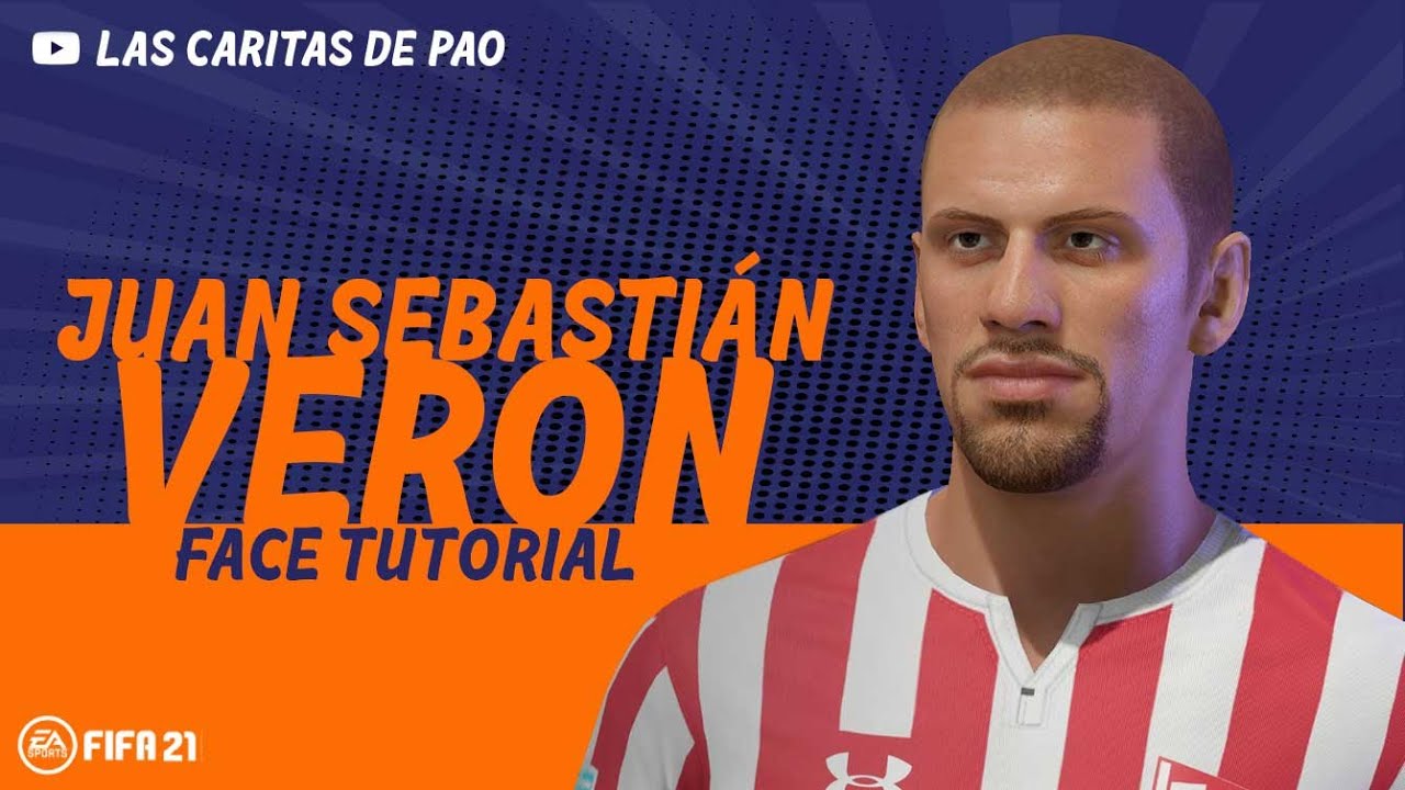 Juan Sebastián Verón Face Fifa 21 Lookalike Clubes Pro Proclubs