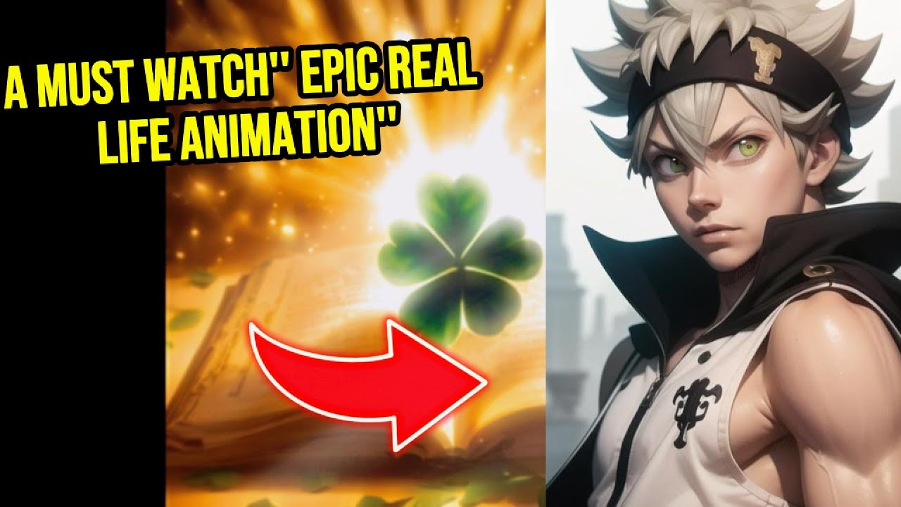 Black Clover in Real Life Animation (Asta and Yuno) Short Story Episode ...