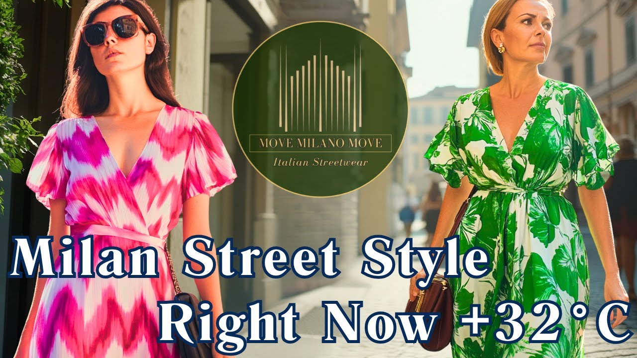 🌞Summer 2025 Italian Street Style 🇮🇹: Milan June Fashion Trends - YouTube
