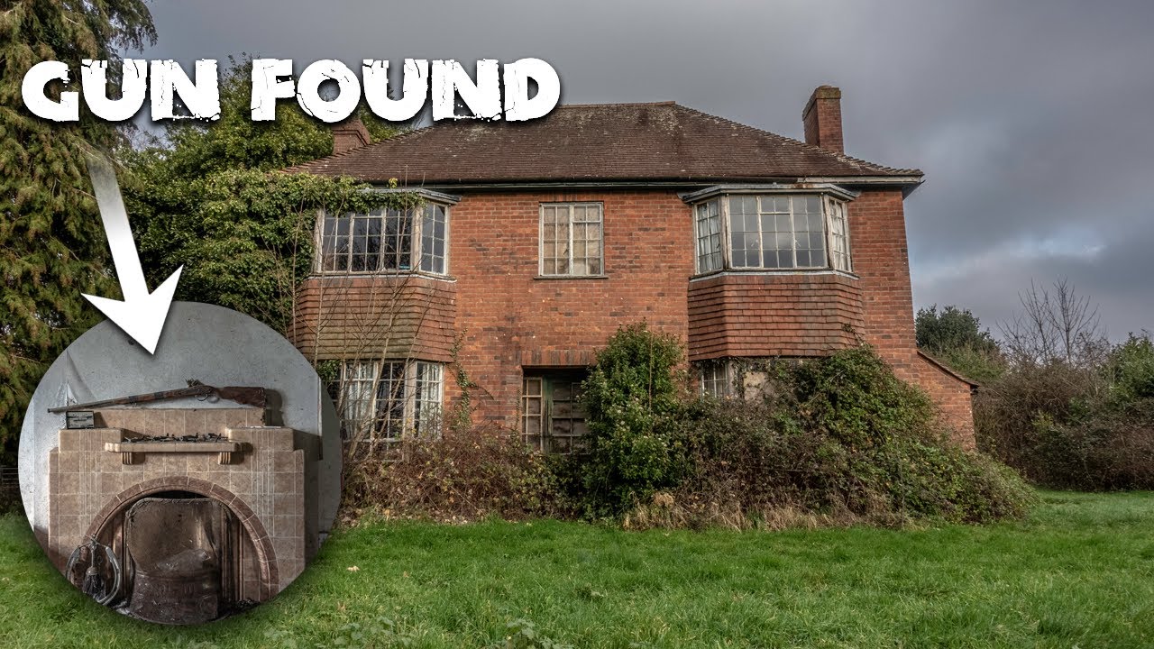 We found a GUN in this abandoned home in the UK | A real time capsule ...