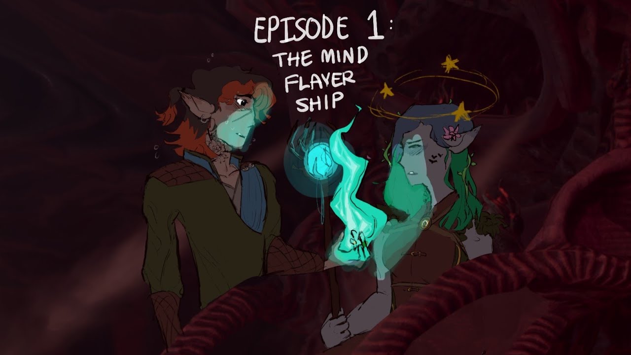 I GOT STUCK ON A MIND FLAYER SHIP (with my sister) | BG3 Let's Play ...