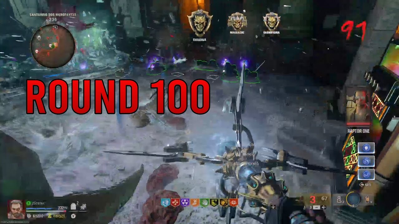 COD BO6 THE TOMB ROUND 100 - YouTube
