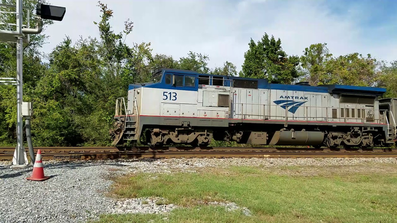 Amtrak Crew Qualifying Train departing Lynchburg - Oct. 16, 2017 - YouTube