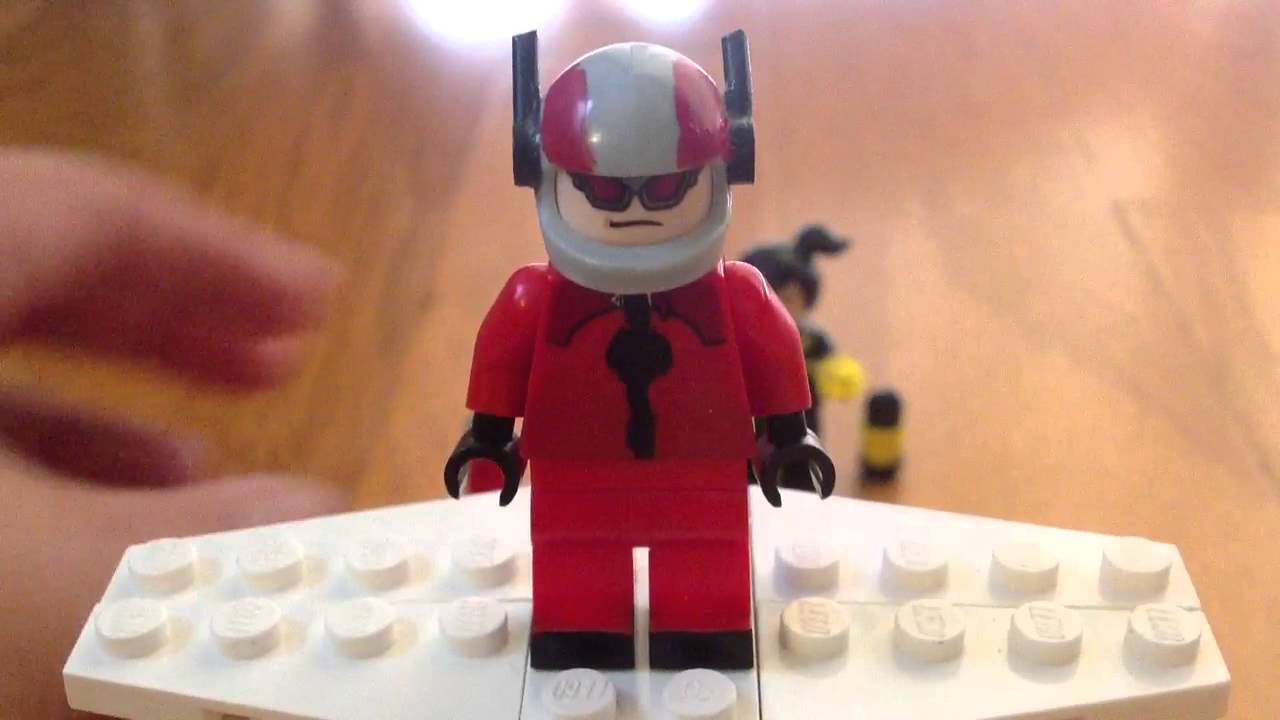 Custom Lego Minifigure Showcase: Ant-Man and The Wasp - YouTube